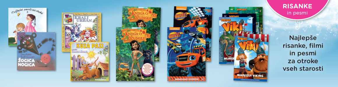 CICIKLUB | Največja spletna trgovina knjig za otroke od 0 do 9 let