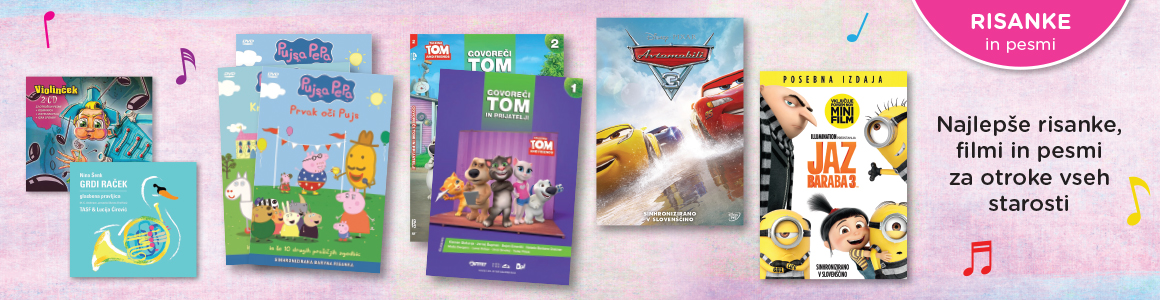 CICIKLUB | Največja spletna trgovina knjig za otroke od 0 do 9 let